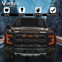 China Viknav Front Bumper Fog Lamp Mount Bracket & Cube Replacement Kit for Ford F150 Raptor 3rd Gen for sale
