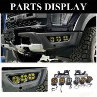 China Viknav Front Bumper Fog Lamp Mount Bracket & Cube Replacement Kit for Ford F150 Raptor 3rd Gen for sale
