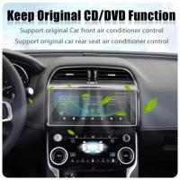 China 10-Inch LCD Climate Control Panel for Jaguar XE XF 2015-2020 Models with IPS Touch Screen and Voice Control for sale