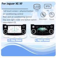 China 10-Inch LCD Climate Control Panel for Jaguar XE XF 2015-2020 Models with IPS Touch Screen and Voice Control for sale