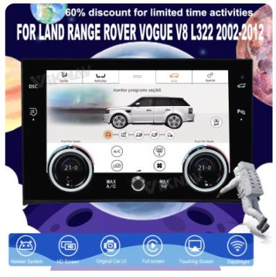 China 10.4 Inch Digital AC Panel Display for Land Rover Range Rover Vogue L322 2002-2012 Touch Screen Climate Control for sale