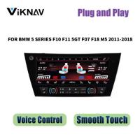 China BMW 5 Series F10 F11 F07 F18 M5 2011-2017 AC Control Panel Multimedia Player for sale