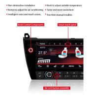 China BMW 5 Series F10 F11 F07 F18 M5 2011-2017 AC Control Panel Multimedia Player for sale