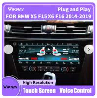 China BMW X5 F15 X6 F16 2014-2019 AC Climate Control Unit Digital Dashboard Touch Screen for sale