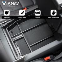 China Viknav Center Console Organizer Tray for 2015-2024 Ford F150 Raptor - Multiple Compartment Armrest Storage Box for sale