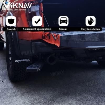 China Viknav Rear Bedstep Retractable Bumper Truck Tailgate Step for Ford Raptor F150 - Electric Foldable Pedal for sale