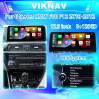 China Viknav 12.3 Inch Android Car Radio for BMW 6 Series F06 F12 2010-2012 | 8GB RAM 128GB ROM | Wireless CarPlay & Android Auto for sale