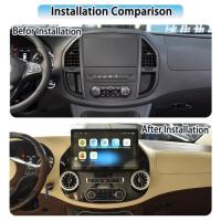China Viknav 13-inch Android Car Multimedia Radio for Mercedes-Benz Vito 2015-2021 | 8GB RAM 128GB ROM Snapdragon 665 for sale