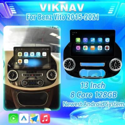 China Viknav 13-inch Android Car Multimedia Radio for Mercedes-Benz Vito 2015-2021 | 8GB RAM 128GB ROM Snapdragon 665 for sale