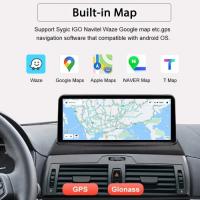 China 10.25 Inch Android 13 Car Stereo for BMW X3 E83 2004-2010 | 8GB RAM 128GB ROM Wireless GPS Navigation for sale