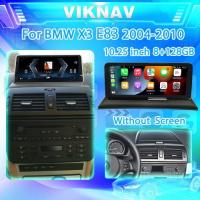 China BMW X3 E83 2004-2010 Android Head Unit with 10.25-inch Screen 8GB RAM 128GB Storage for sale