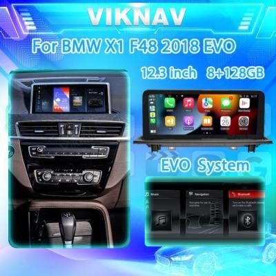 China 12.3 Inch Android 13 Car Radio for BMW X1 F48 2018 EVO 8GB 128GB for sale