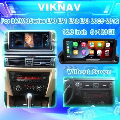 China Viknav 12.3 Inch Android 13 Car Radio for BMW 3 Series E90 E91 E92 E93 2005-2012 8GB RAM 128GB ROM for sale