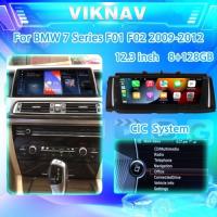 China 12.3 Inch Android Car Radio for BMW 7 Series F01 F02 2009-2012 8GB RAM 128GB ROM for sale