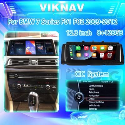 China 12.3 Inch Android Car Radio for BMW 7 Series F01 F02 2009-2012 8GB RAM 128GB ROM for sale
