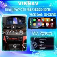 China 10.25 Inch Car Radio for BMW Z4 E89 2009-2018 CIC System 8GB RAM 128GB Android Auto Wireless Carplay for sale