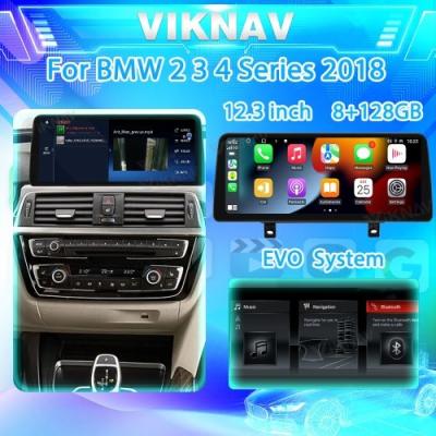 China BMW 2 3 4 Series Double Din Touch Screen Radio headunit for android auto EVO System for sale