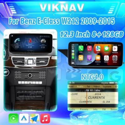 China Viknav 12.3-inch Android Car Radio for Mercedes-Benz E-Class W212 2009-2015 | 8GB RAM 128GB ROM GPS Navigation for sale