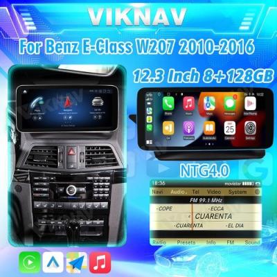 China Viknav 12.3 Inch Android Car Radio for Mercedes Benz E W207 2010-2016 with 8GB RAM 128GB ROM for sale