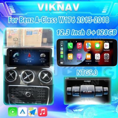 China Viknav 12.3 Inch Android Car Radio for Mercedes-Benz A/CLA/GLA/G-Class 2013-2018 with 8GB RAM 128GB ROM for sale