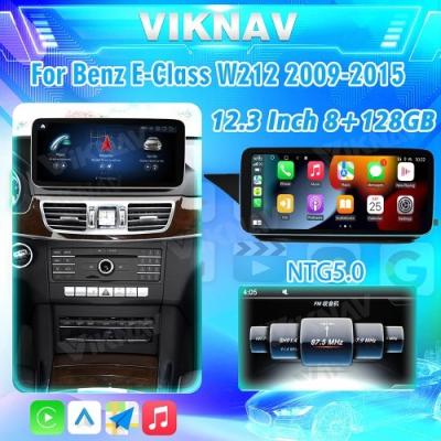 China Viknav 12.3 Inch Android 13 Car Radio for Mercedes Benz E Class W212 2009-2015 8GB RAM 128GB ROM GPS for sale