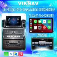 China Mercedes Benz GLE GLS GL ML W166 X166 2012-2019 Android 13 Car Radio 8GB RAM 128GB ROM for sale