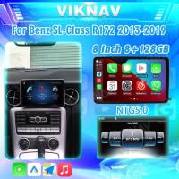 China Viknav 8 Inch Android Car Radio for Mercedes Benz SL SLK SLC R172 2013-2019 GPS 8GB RAM 128GB ROM for sale