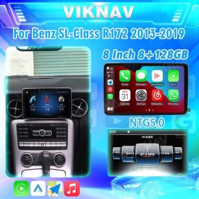 China Viknav 8 Inch Android Car Radio for Mercedes Benz SL SLK SLC R172 2013-2019 GPS 8GB RAM 128GB ROM for sale