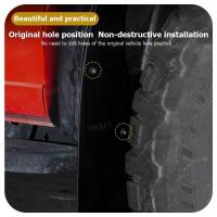 China Viknav F150 Fender Flares Compatible Ford F150 Raptor 4pcs Smooth Matte Black Pocket Style for sale