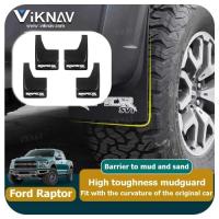 China Viknav F150 Fender Flares Compatible Ford F150 Raptor 4pcs Smooth Matte Black Pocket Style for sale