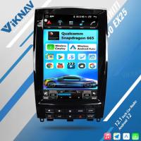 China Viknav 12.1 Inch Android 12 Car Stereo for Infiniti QX50 EX25 2013-2020 with 8GB RAM 128GB ROM for sale