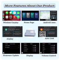 China Viknav Linux System OEM Car Decoder Box for Toyota 4Runner Aisin 2014-2017 with Wireless CarPlay and Android Auto for sale