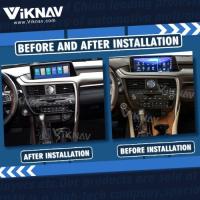 China Viknav 12.3 Inch Linux System Wireless Apple CarPlay Android Auto for Lexus RX 2016-2019 for sale