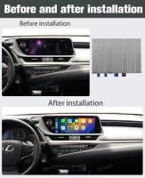 China 12.3 Inch Carplay Interface for Lexus ES 2018-2020 Android 8 Core 4GB RAM 64GB ROM for sale