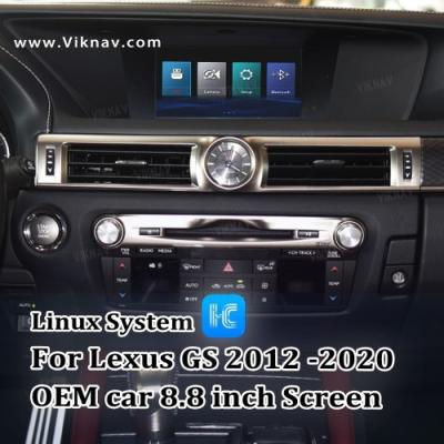 China Viknav Linux System For Lexus GS 2012 -2020 Wireless Apple CarPlay Android Auto only support original car 8.8 inch Scree for sale