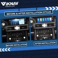 China Viknav Linux System For Lexus IS 2017 -2019 Wireless Apple CarPlay Android Auto only support original car 10.25 inch Scr for sale