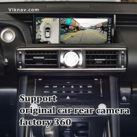 China Viknav Linux System For Lexus IS 2017 -2019 Wireless Apple CarPlay Android Auto only support original car 10.25 inch Scr for sale