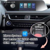 China Viknav Linux System for Lexus UX 2019-2022 with Wireless CarPlay and Android Auto for 8-inch Factory Screen for sale