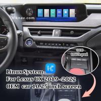 China Viknav Linux System for Lexus UX 2019-2022 with 10.25 Inch Screen Wireless CarPlay Android Auto for sale