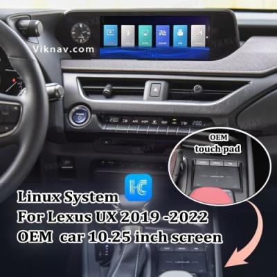 China Viknav Linux System for Lexus UX 2019-2022 with 10.25 Inch Screen Wireless CarPlay Android Auto for sale