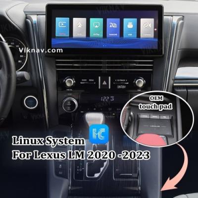 China Viknav Linux System for Lexus LM 2020-2023 with Wireless Apple CarPlay Android Auto Display Screen for sale