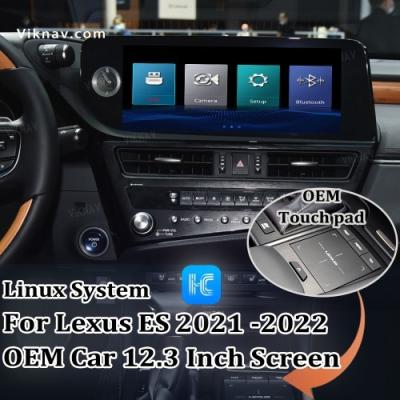 China Viknav 12.3 Inch Linux System with Wireless CarPlay & Android Auto for Lexus ES 2021-2022 Models for sale