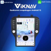 China Viknav 14.4 Inch Touch Screen Car Radio for Ford Mustang 2015-2022 with 8GB RAM 128GB ROM and Wireless CarPlay for sale