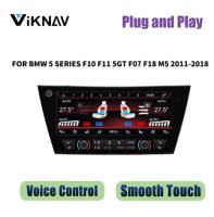 China Digital Auto AC Control Panel for BMW 5 Series F10 F11 5GT F07 F18 M5 2011-2017 for sale