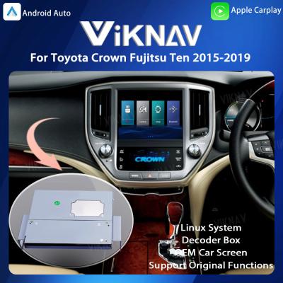 China Viknav Linux System OEM Car Upgrade Decoder Box for Toyota Crown 2014-2019 with Wireless CarPlay and Android Auto for sale