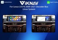 China Viknav Linux System For Lexus LX570 2009 -2021 Wireless Apple CarPlay Android Auto Only Support Original Car OEM Screen for sale