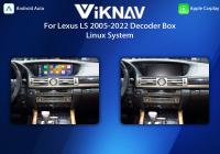 China Viknav Linux System For Lexus LS 2005-2022 Wireless Apple CarPlay Android Auto Only Support Original Car OEM Screen for sale