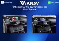 China Viknav Linux System For Lexus RC 2015-2020 Wireless Apple CarPlay Android Auto Only Support Original Car OEM Screen for sale