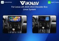 China Viknav Linux System For Lexus LM 2020-2022 Wireless Apple CarPlay Android Auto Only Support Original Car OEM Screen for sale
