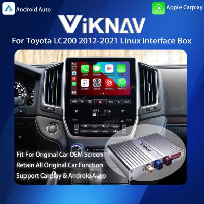China Viknav Linux System for Toyota LC200 2012-2021 - Wireless CarPlay & Android Auto Decoder Box for sale